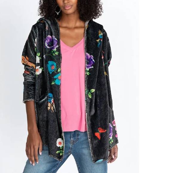 Johnny Was | Jackets & Coats | Nwt Johnny Was Blooming Sherpa Jacket In ...